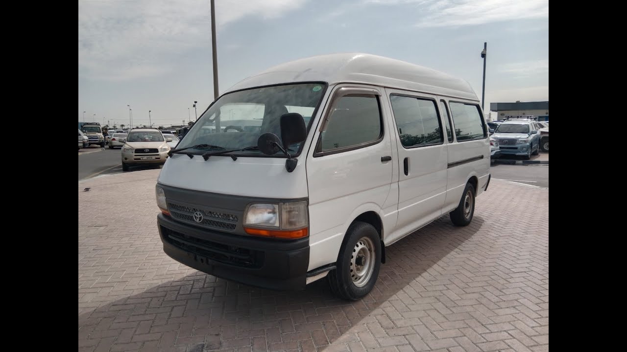 2000 TOYOTA HIACE COMMUTER - YouTube