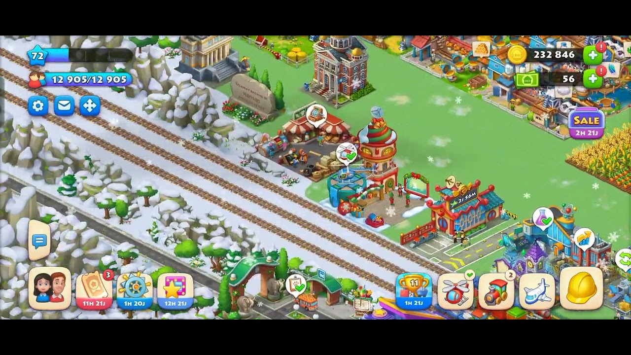 tambang township level 72 - YouTube