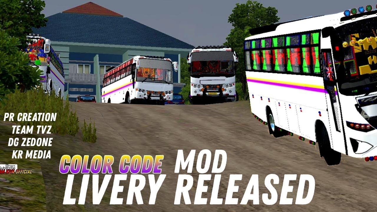 COLOR CODE MOD LIVERY RELEASED|| #ZEDONE #bmr #vega - YouTube