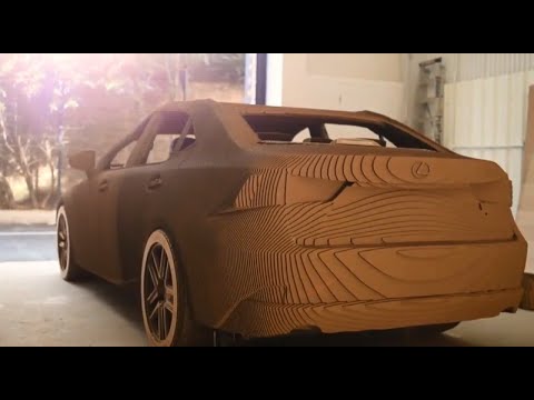 Lexus construye increíble "Origami Car" - YouTube