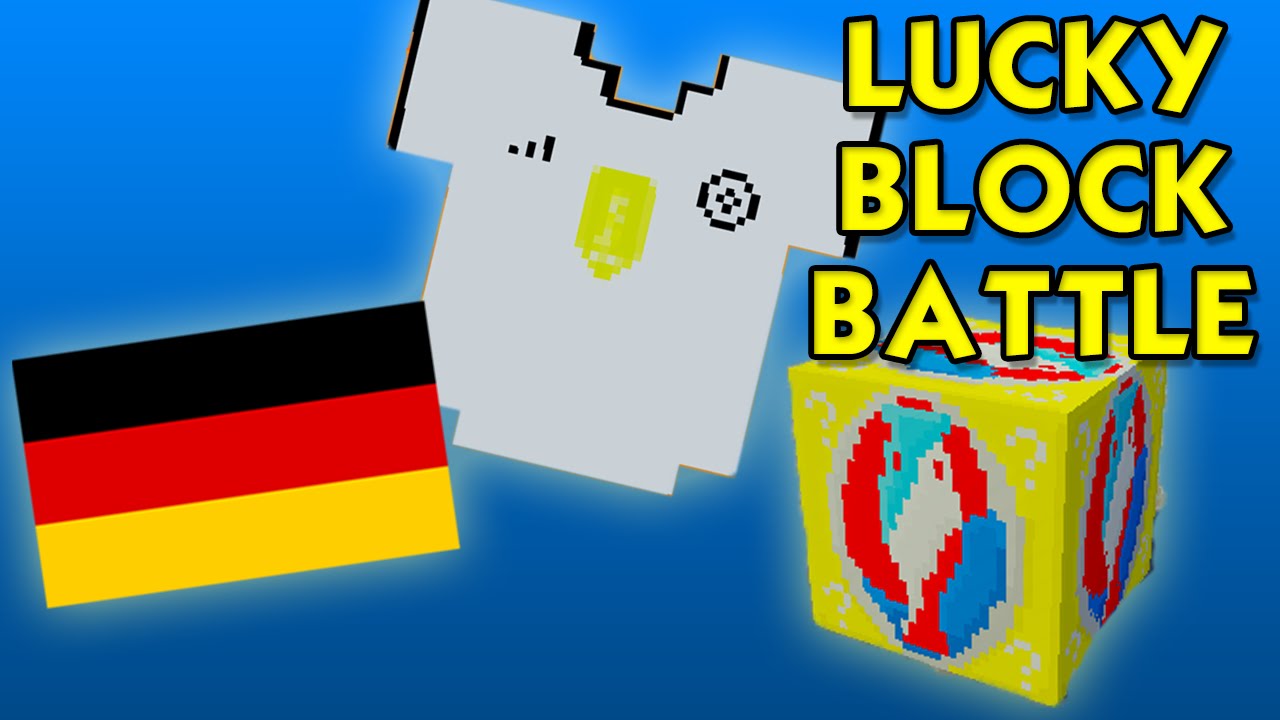 HILFE! OP DEUTSCHLAND TRIKOT | Minecraft LUCKY BLOCK BATTLE ...