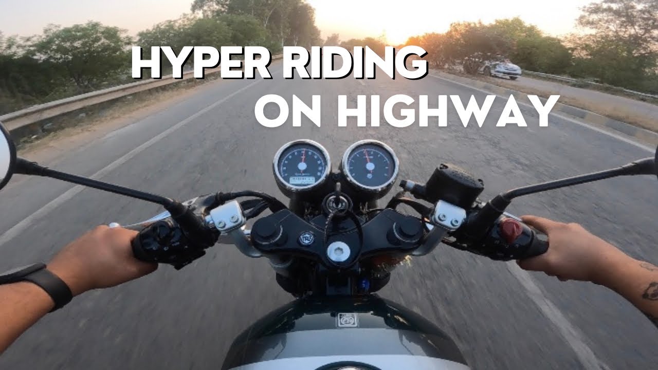 Continental GT 650 Hyper Riding On Highway ! 🔥 - YouTube
