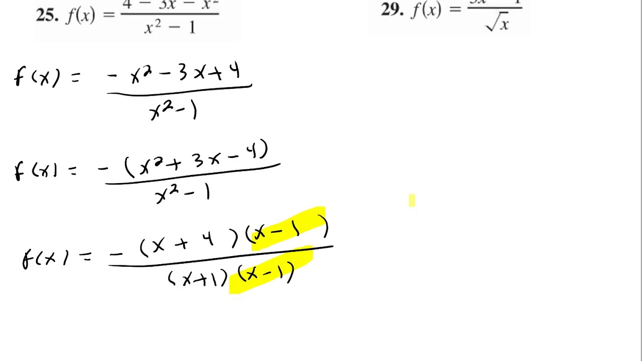 Product and Quotient Rules and Higher-Order Derivatives - YouTube