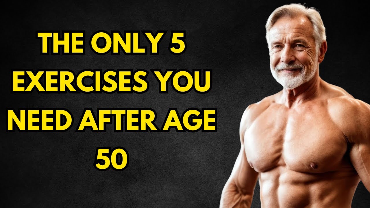 💪 The Only 5 Exercises You Need After Age 50 🕺 Fight OLD AGE 🧓and ...