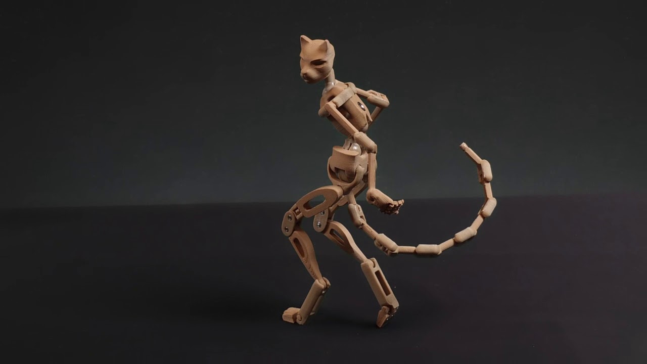 Introducing the 2019 Digitigrade Manikin - YouTube