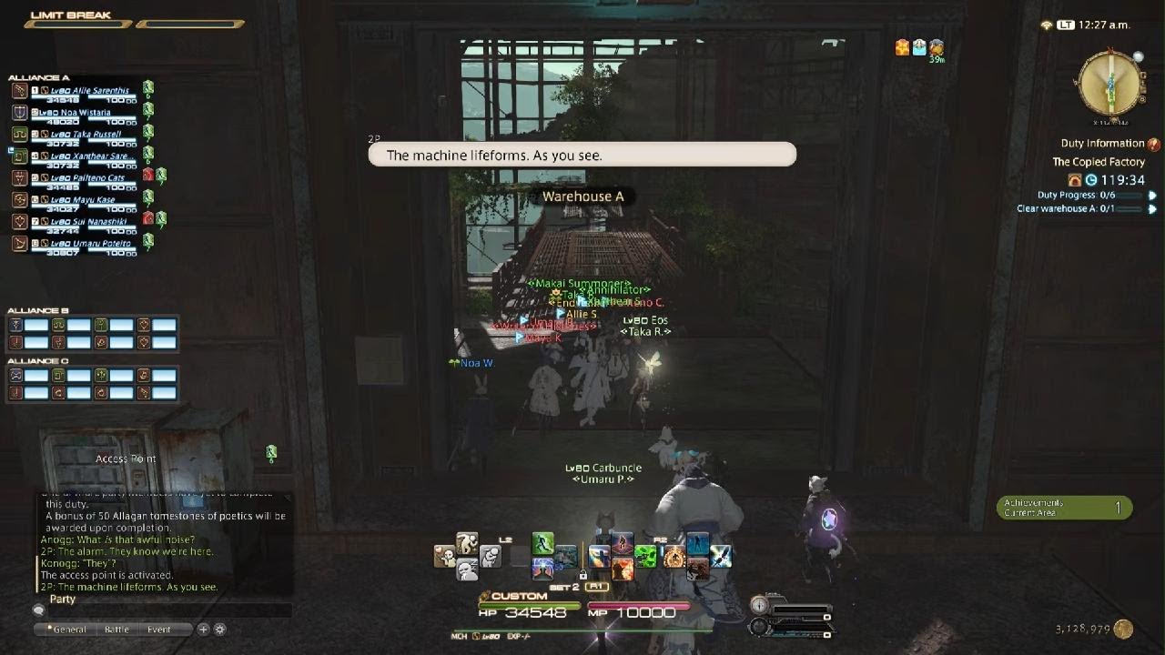 FFXIV - The Copied Factory part 1 - YouTube