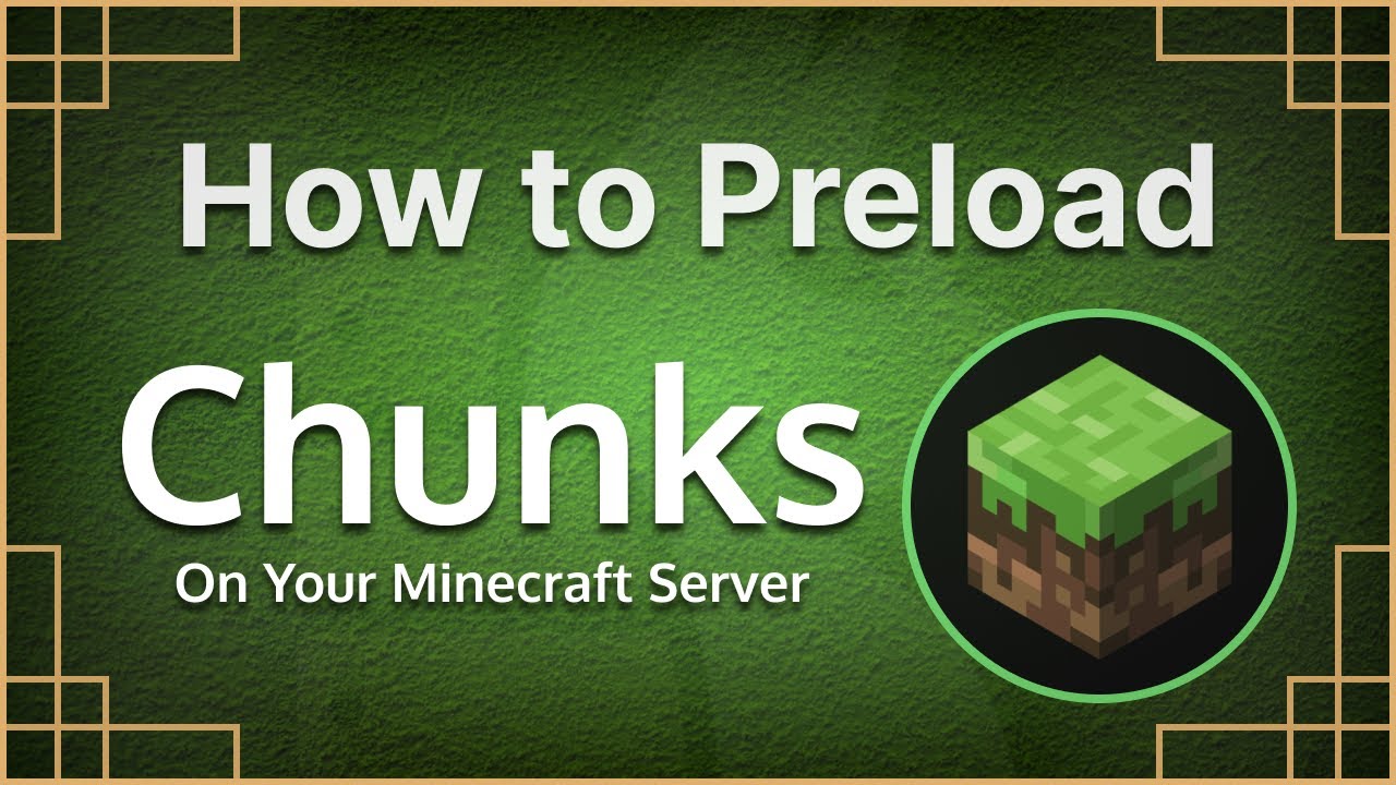 Preloading Chunks on Your Minecraft Server. - YouTube
