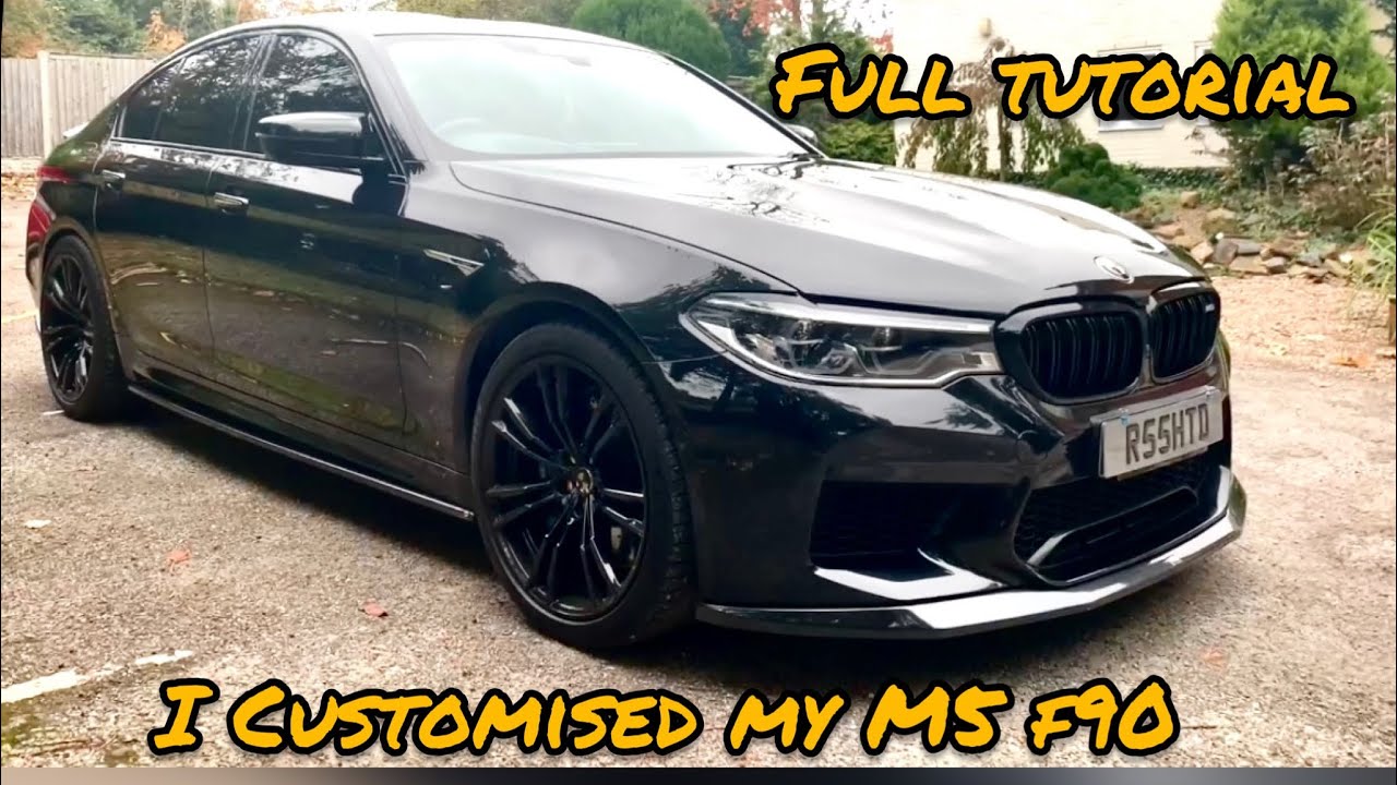 I Custommized My BMW M5 F90 | Full Tutorial | Maxton Design - YouTube