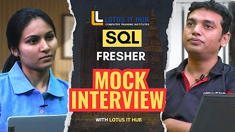 SQL Mock Interview Question - YouTube