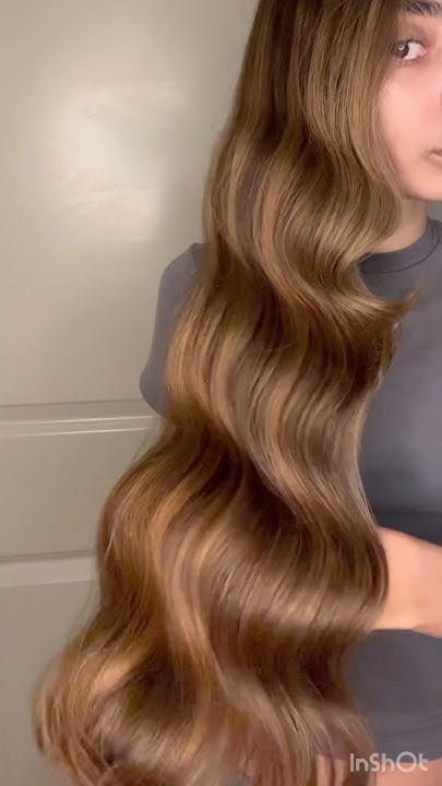 The EASIEST Heatless curls EVER!!😱😍(viral socks curls) #hair #heatlesscurls #sockscurls #shorts ...