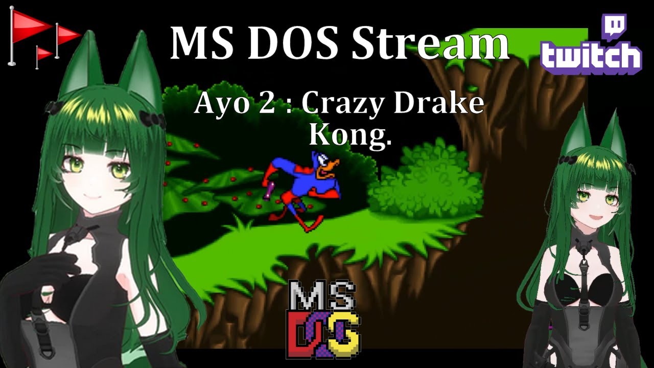 Dead Flags VTuber ~ MS Dos Stream : Ayo 2: Crazy Drake : Kong : Part 2 - YouTube
