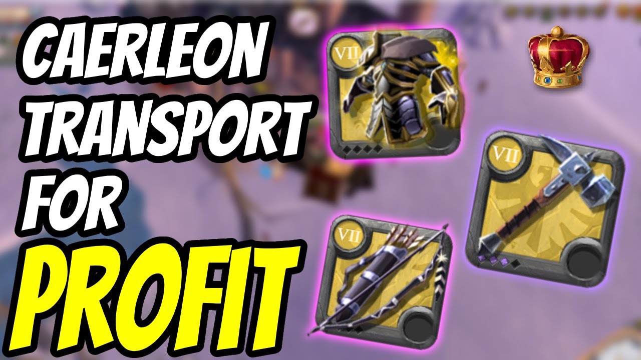 How To Transport To Caerleon And Make Silver | Complete Guide | Albion ...