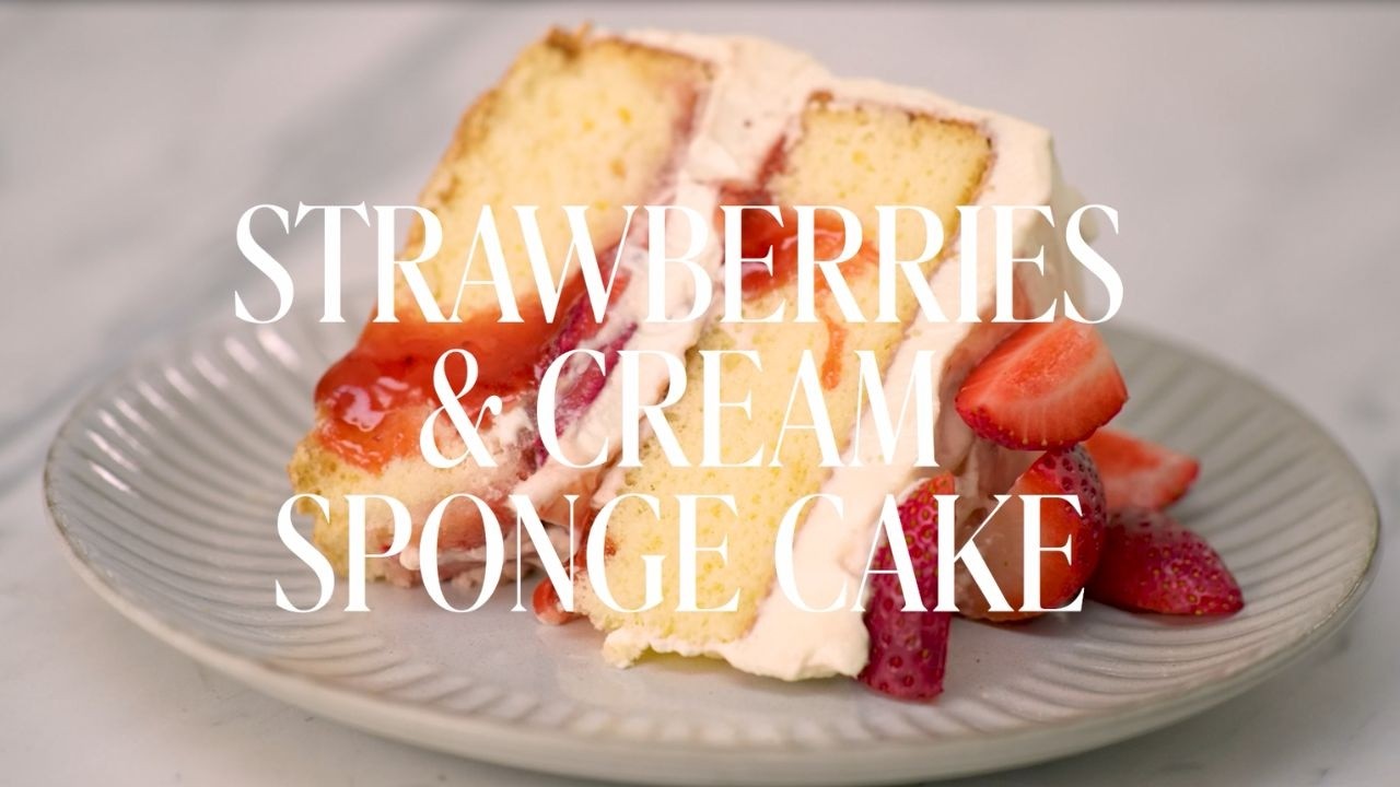 How to make a sponge cake | Women's Weekly Food - YouTube