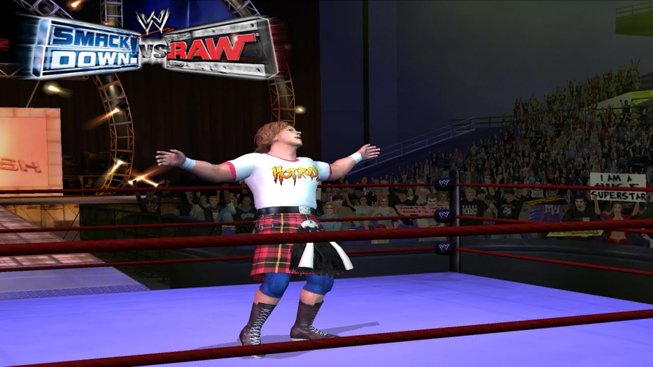WWE SmackDown! vs. Raw - Rowdy Roddy Piper Entrance (PS2) - YouTube