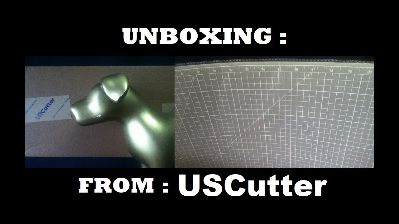 UNBOXING 91: USCutter. Self Healing, Pearl White Craft Mat, 18 inch x ...