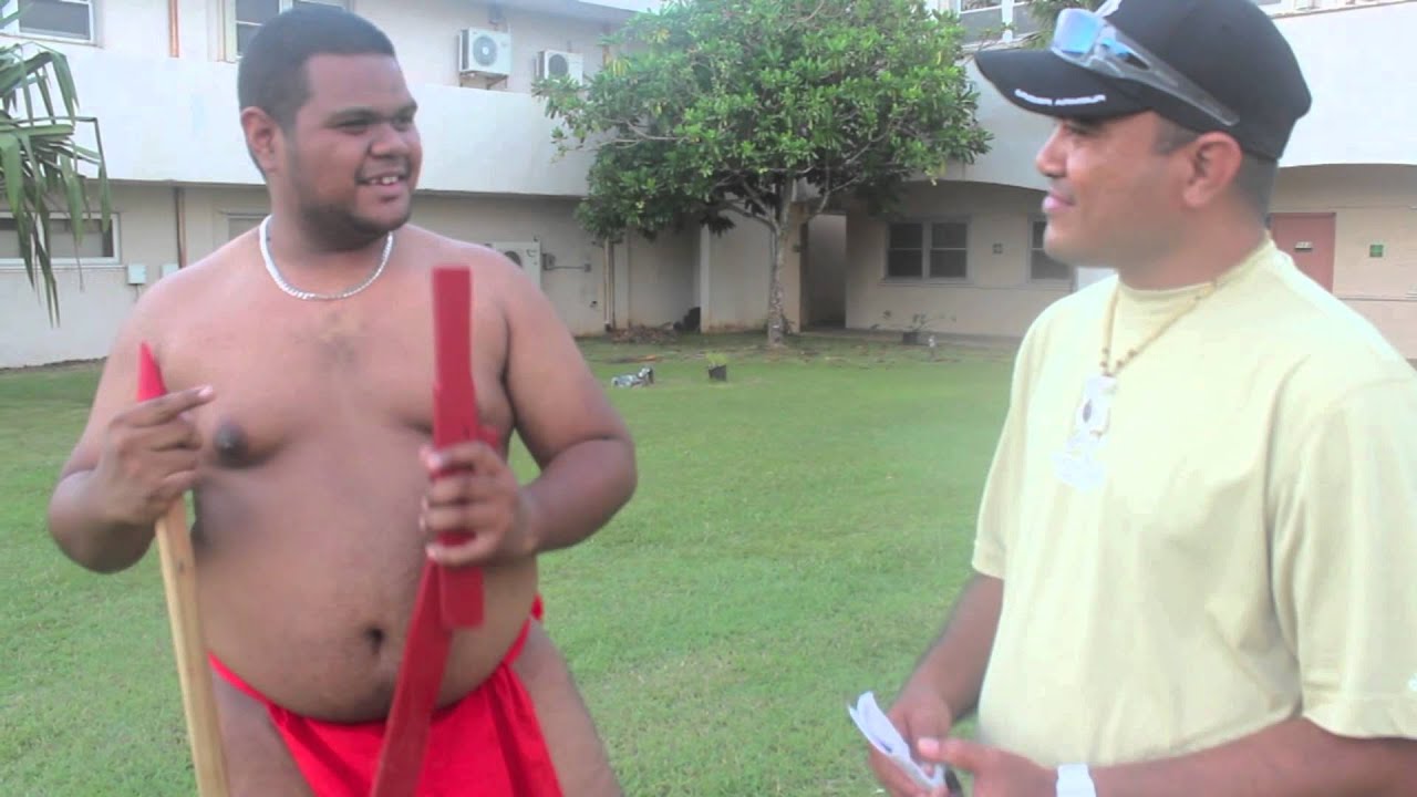 Palauan Male Warrior Dance - YouTube