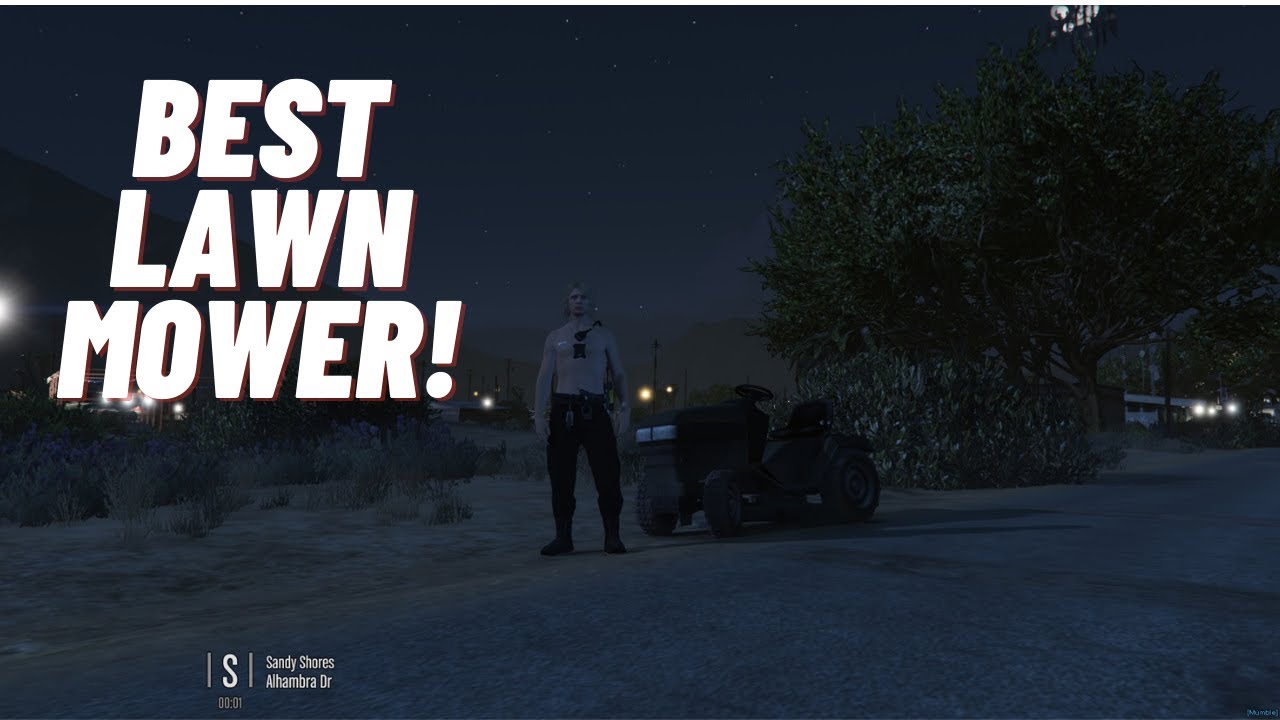 I BECOME THE BEST LAWN MOWER IN FIVEM! - YouTube