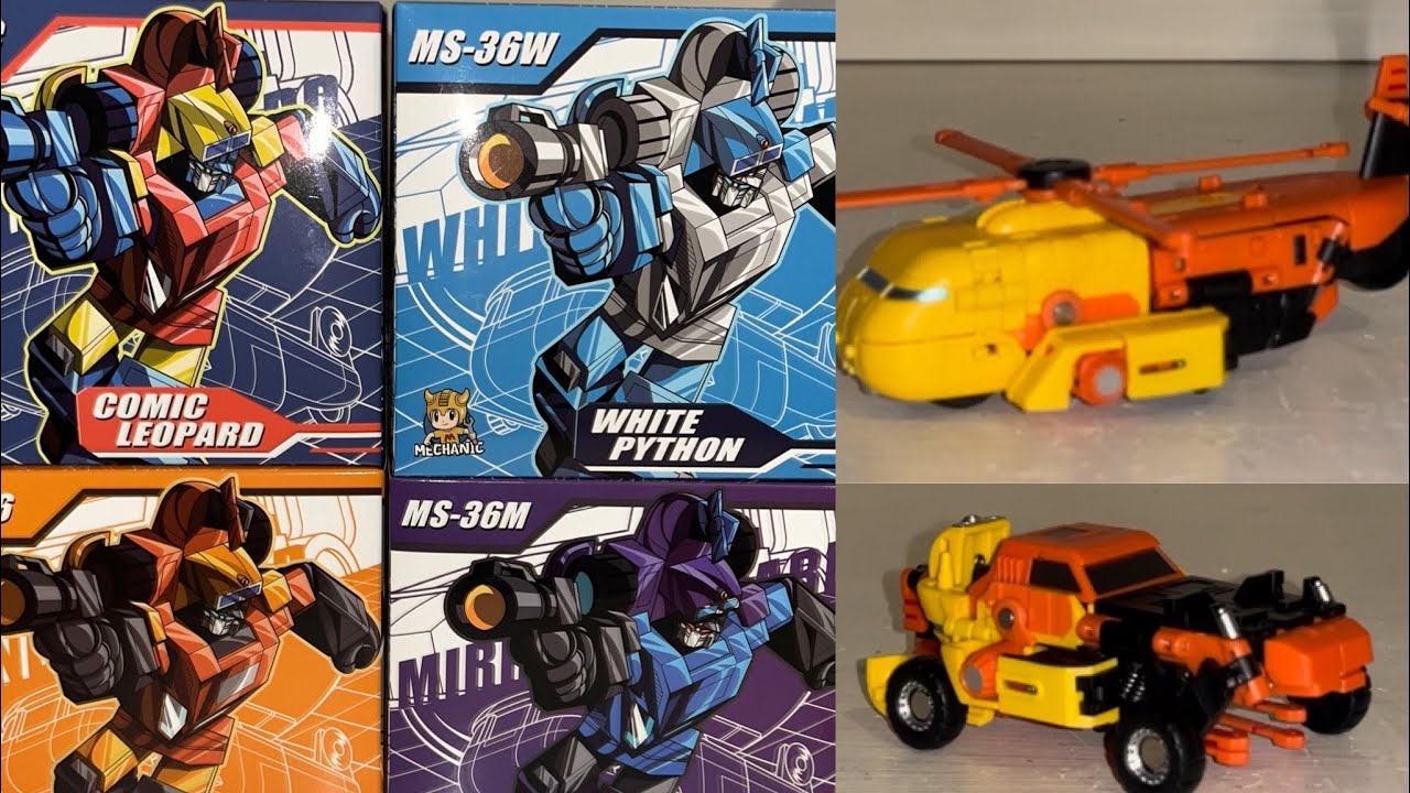 How to transform mechanic studios sand leopard. Transformers G1 ...