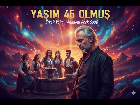 🎵   Yaşım 45 Olmuş – Erkek Vokal (Anadolu Rock Soul)   🎵