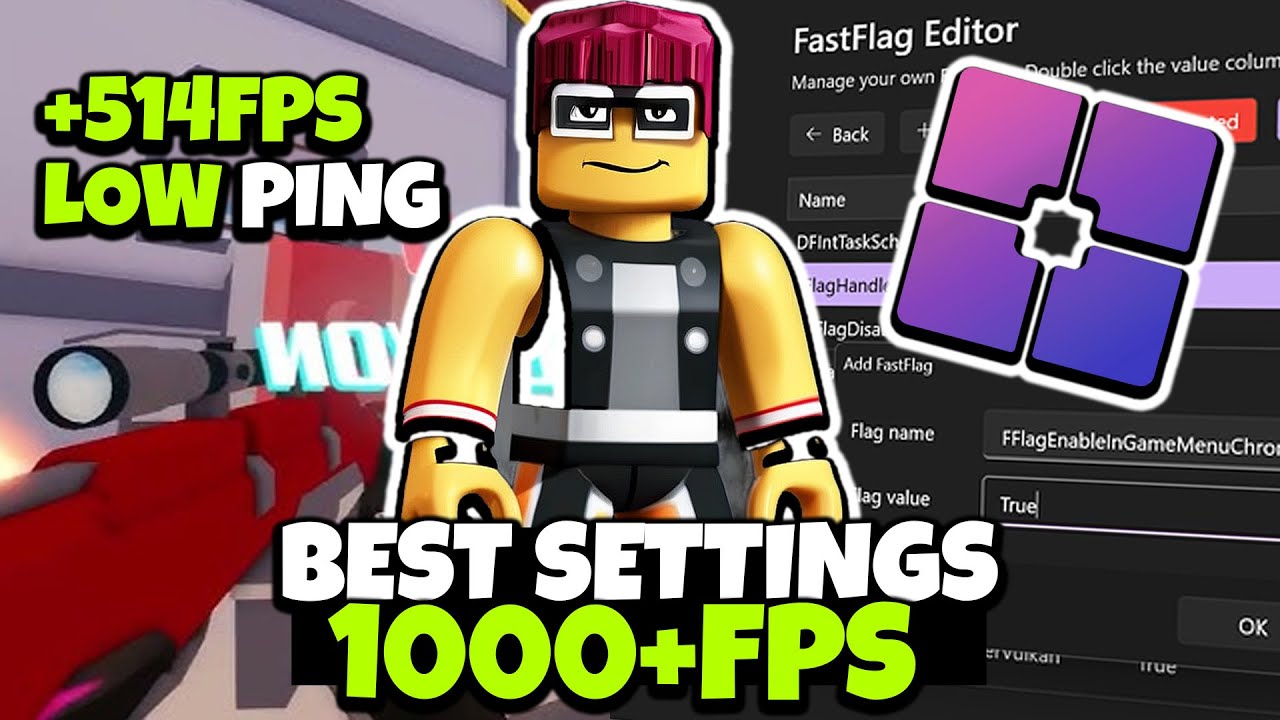 BEST BLOXSTRAP SETTINGS THAT YOU NEED.. (FIX LAG + 1000 FPS 😵) - YouTube