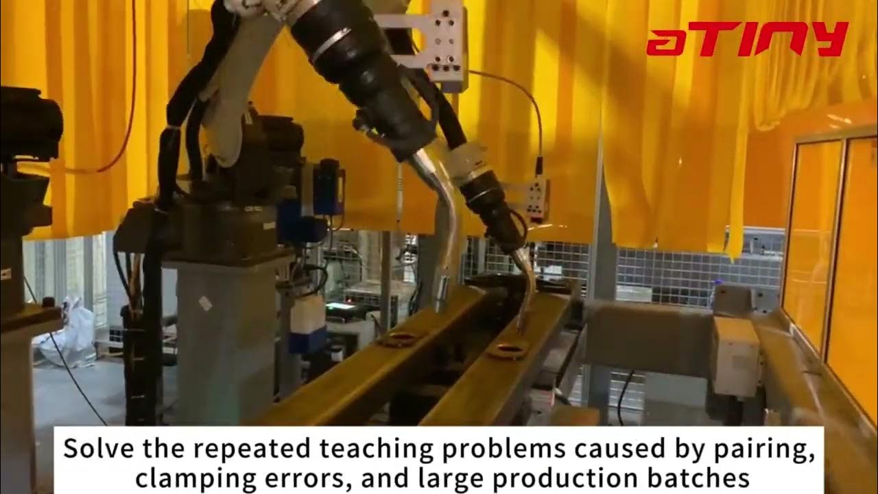 laser weld seam tracking adapted with Fanuc robot for automated welding ...