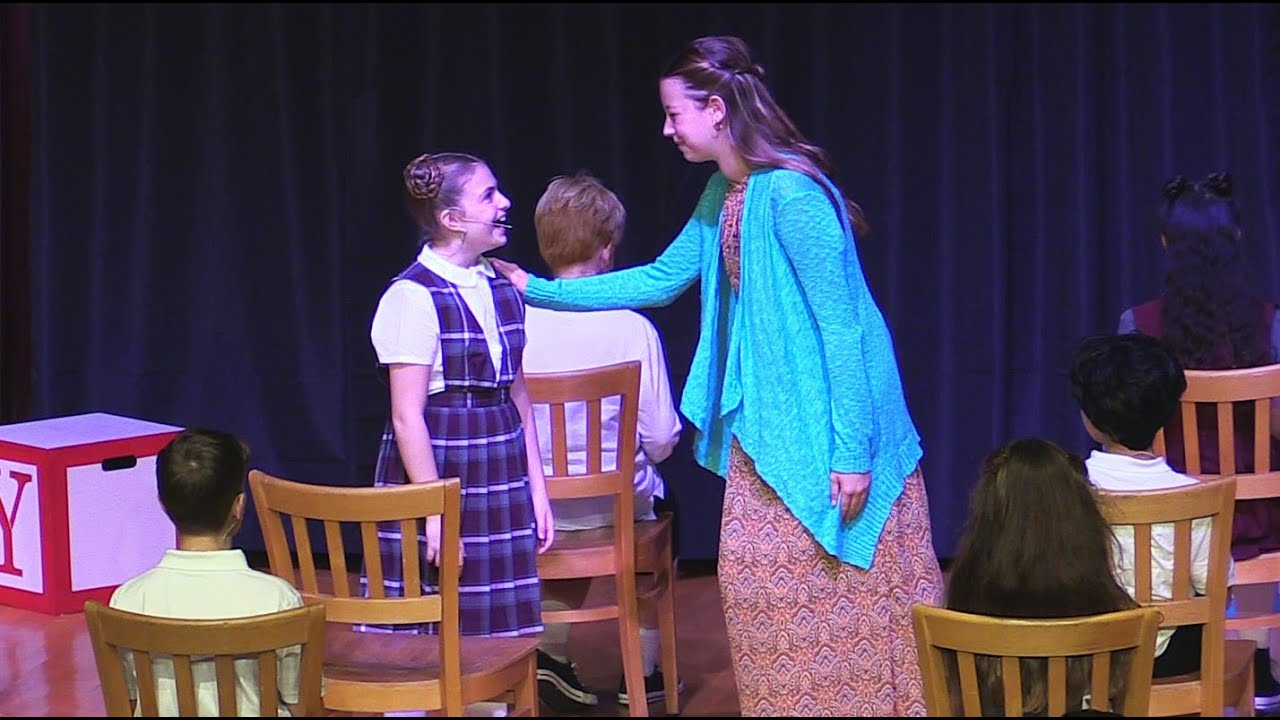 CAROLINE JOSLIN as LAVENDER in "MATILDA JR." - YouTube