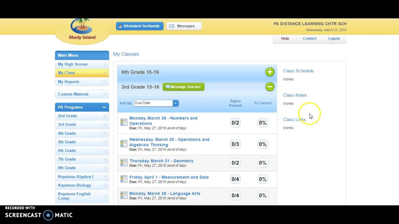 Friday Math - Study Island - YouTube