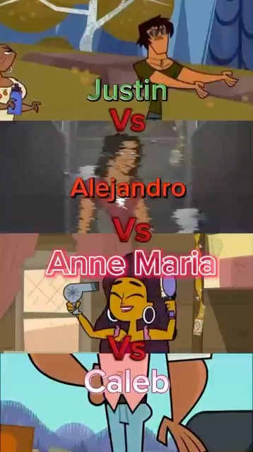 Justin vs Alejandro vs Anne Maria vs Caleb - YouTube