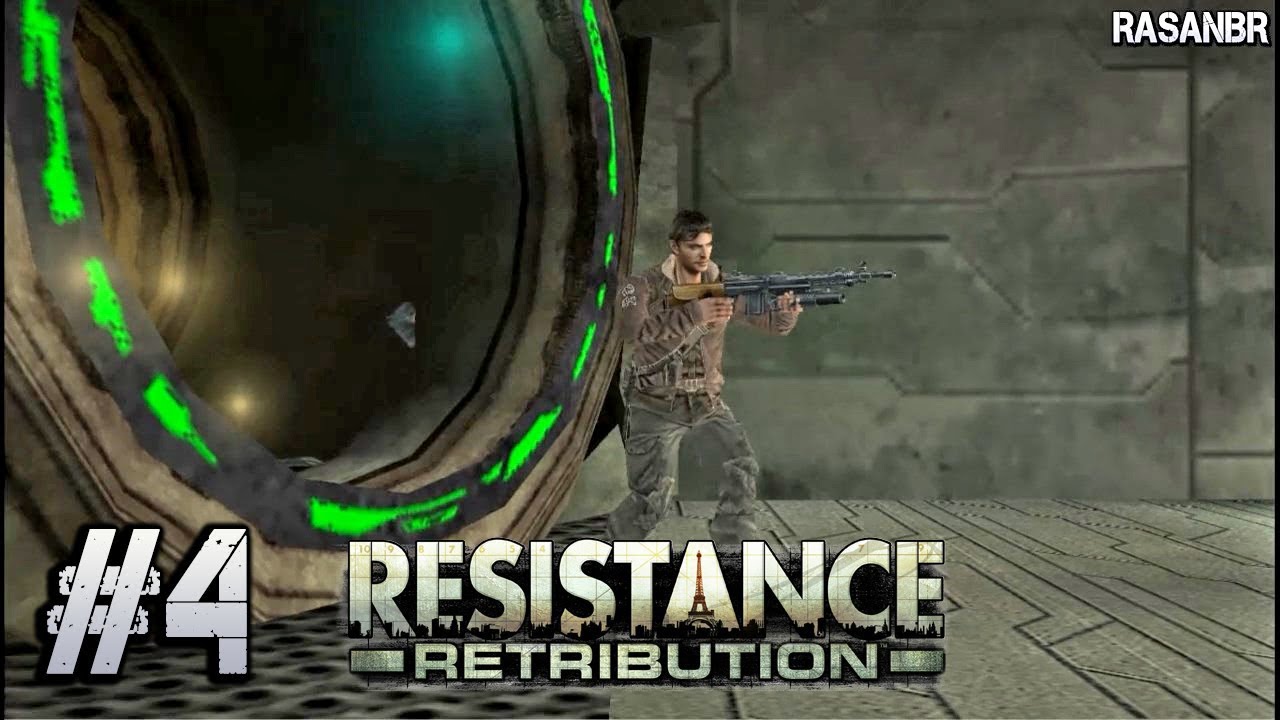 Resistance - Retribution (PSP) walkthrough part 4 - YouTube