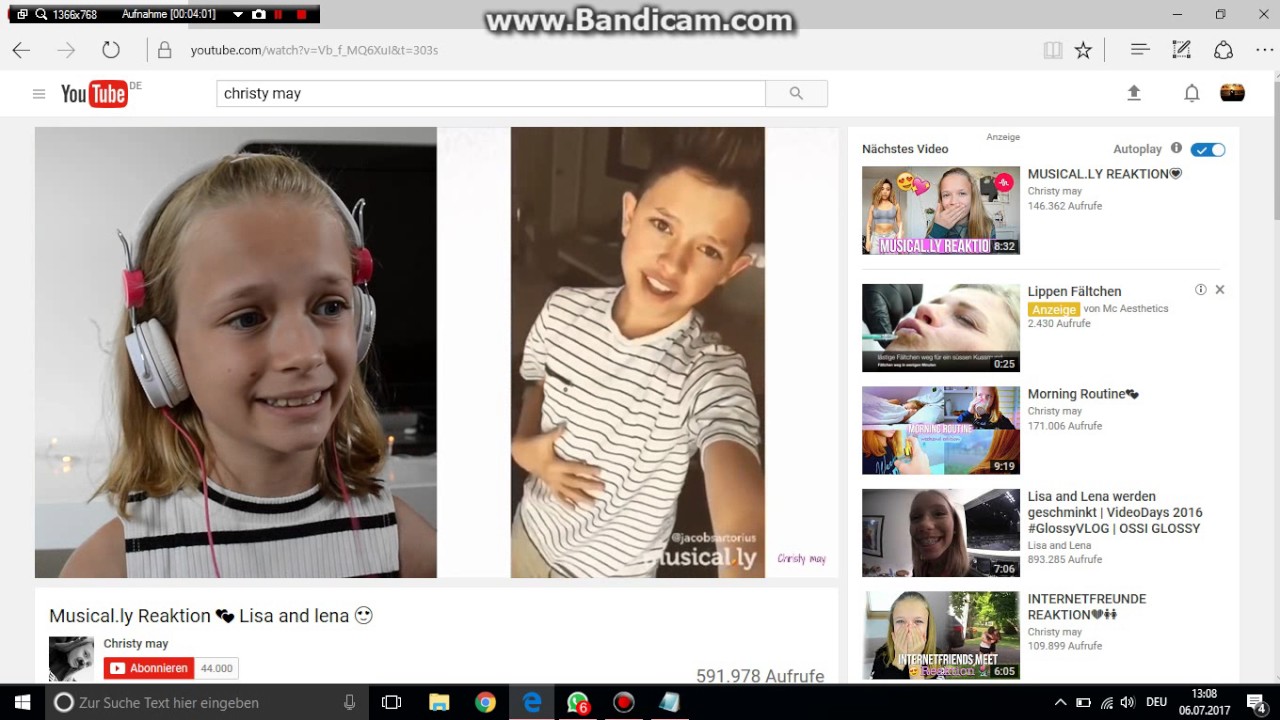 Reaktion's Video||Christy May||Michelle'sLife - YouTube