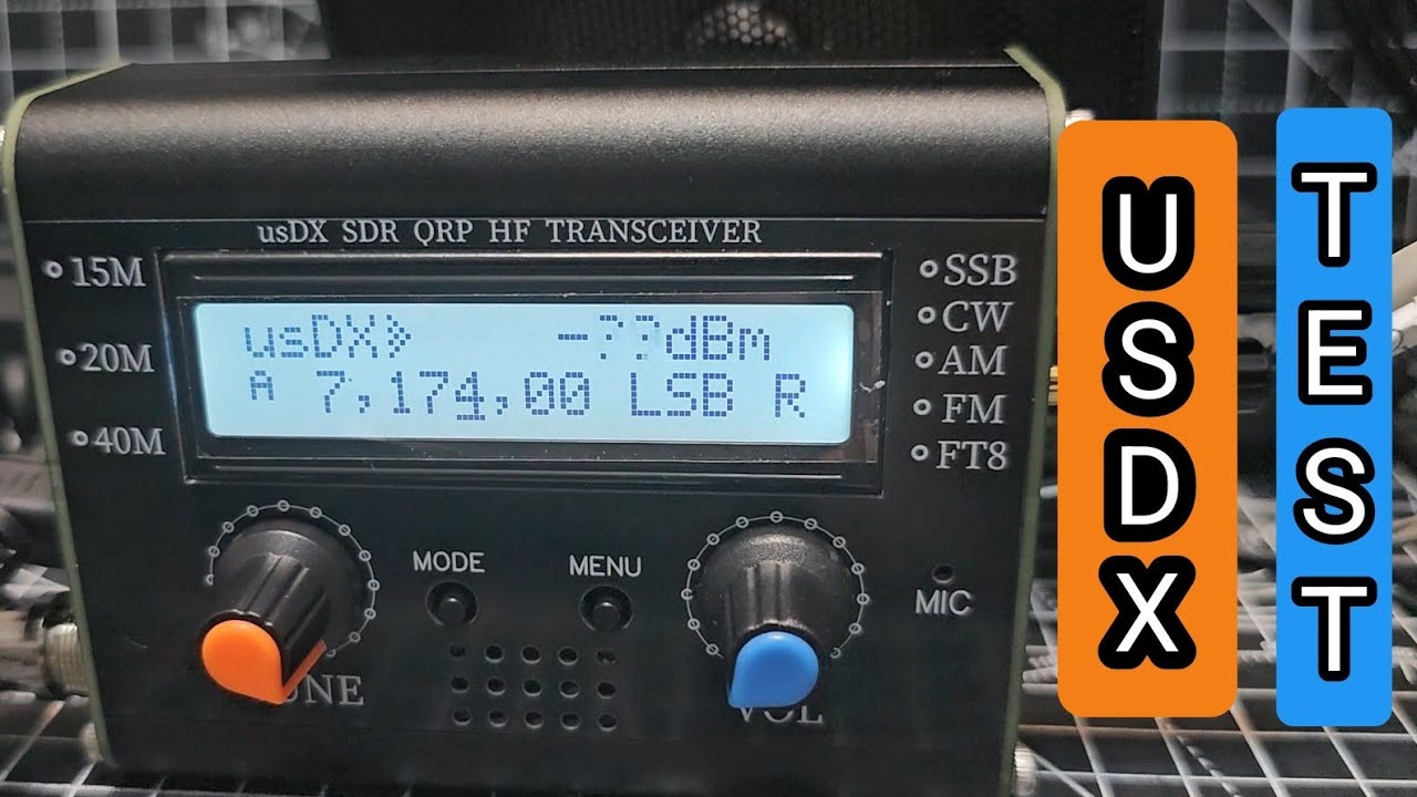 USDR - Orange Blue Button Transceiver Overview - YouTube