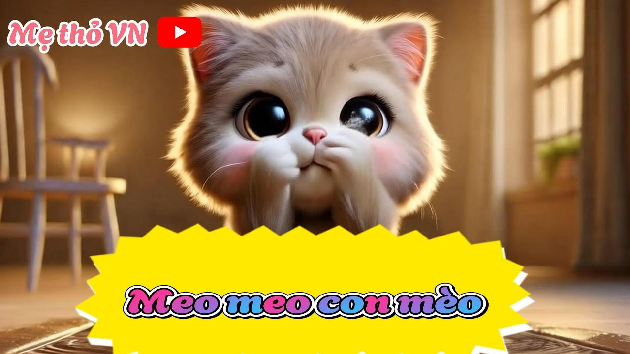 [Nhạc Thiếu Nhi] Bài Hát Con Mèo Kêu Meo Meo – Vui Nhộn & Dễ Thương 🐱 ...