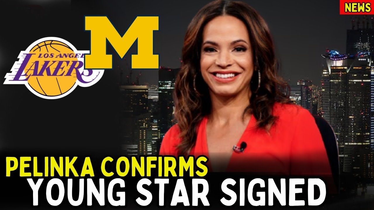 MY GOD! EXPLOSIVE TRADE! YOUNG STAR IS CONFIRMED AT THE LAKERS! PELINKA ...