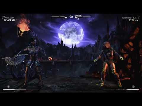 Mortal Kombat X - D'Vorah vs Kitana - YouTube
