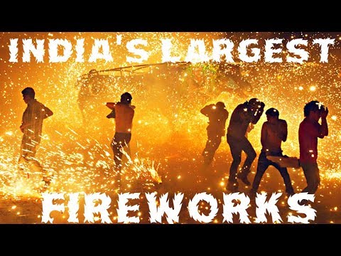 India's Largest Fireworks - 500 Shots? Diwali - The Festival of Lights ...