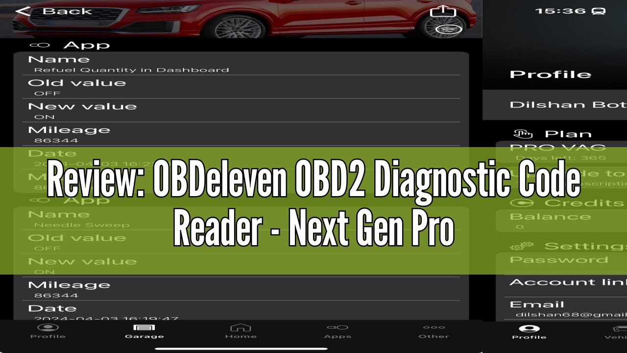 Review: OBDeleven OBD2 Diagnostic Code Reader - Next Gen Pro Pack - YouTube