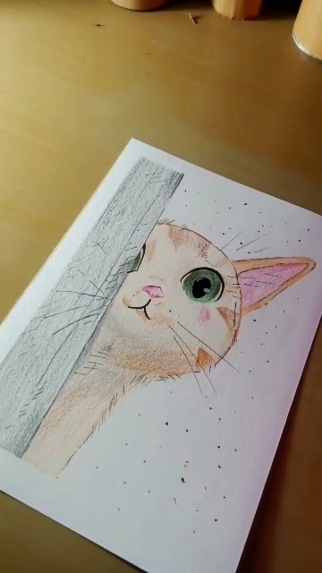 Meow Meow drawing 🐱 #art #drawing #cat - YouTube