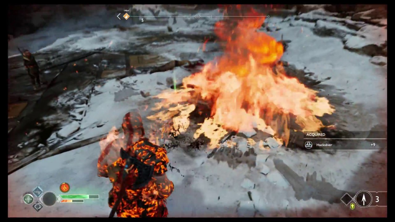 God of War - Path To The Mountain: Foothills: Poison Wolf Introduction ...