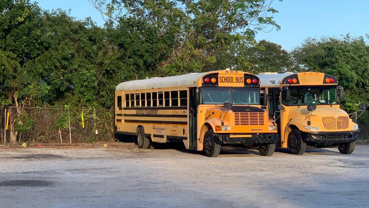 Looking at the old buses and watching 5 buses backing up - YouTube