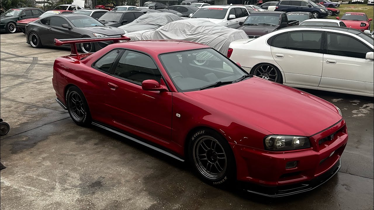 GTR 34 Gets 20k transmission!!!! - YouTube