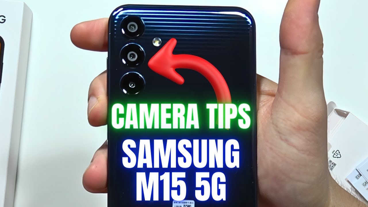SAMSUNG Galaxy M15 5G - 5 Quick Camera Tips - YouTube