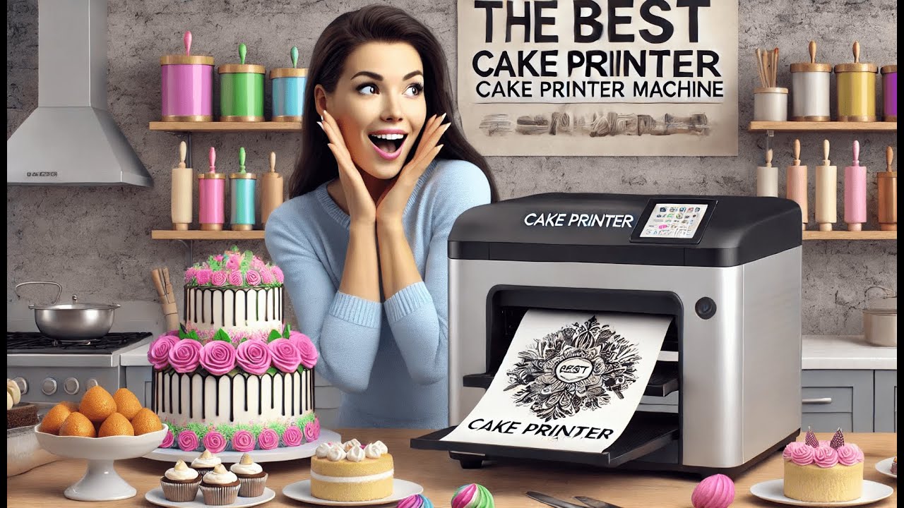 🍰 Cake Topper Image Printer | Best Cake Printer Machine 🍰 - YouTube