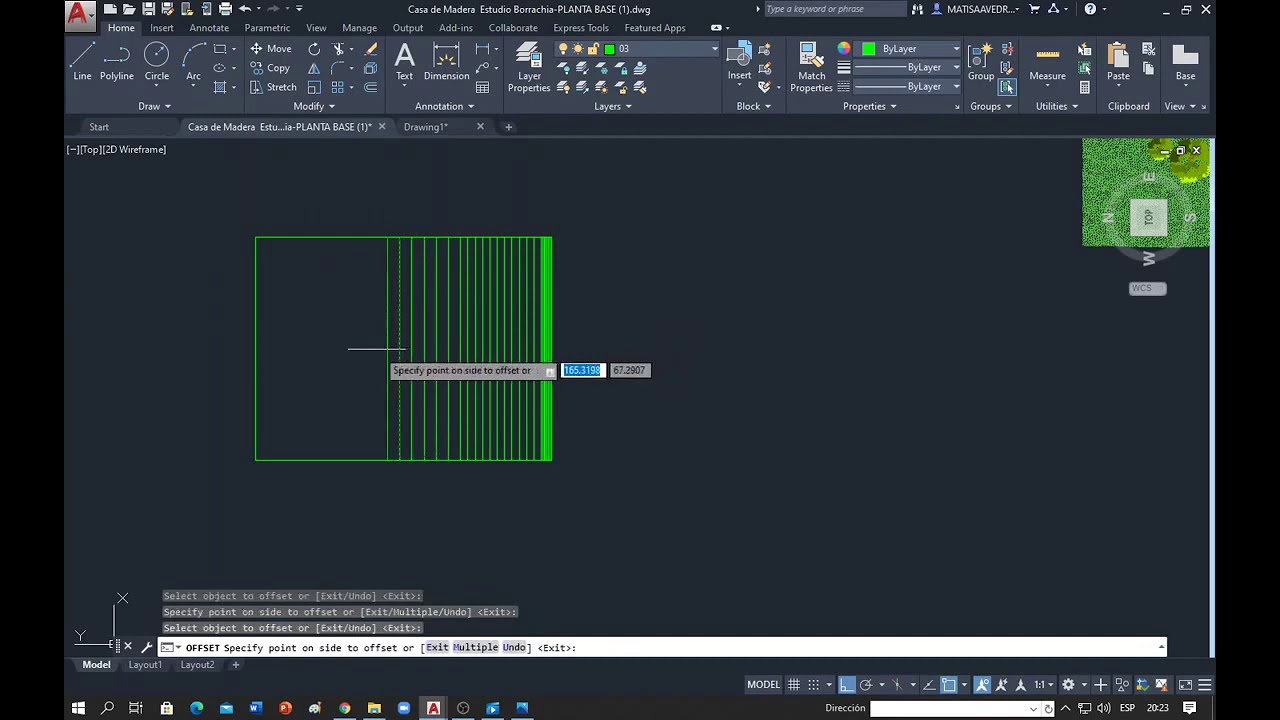 COMO COPIAR EN AUTOCAD *facil y rapido* - YouTube