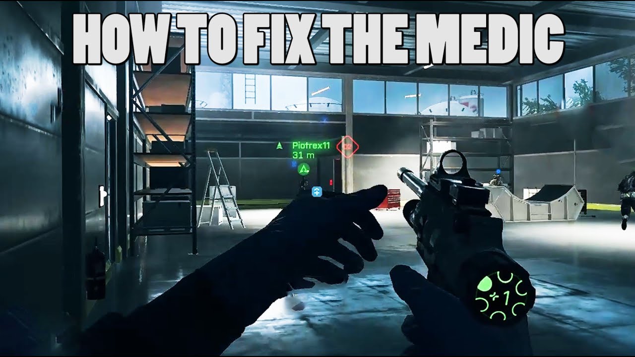 How to fix medic in Battlefield 2042, Maria Falck - YouTube