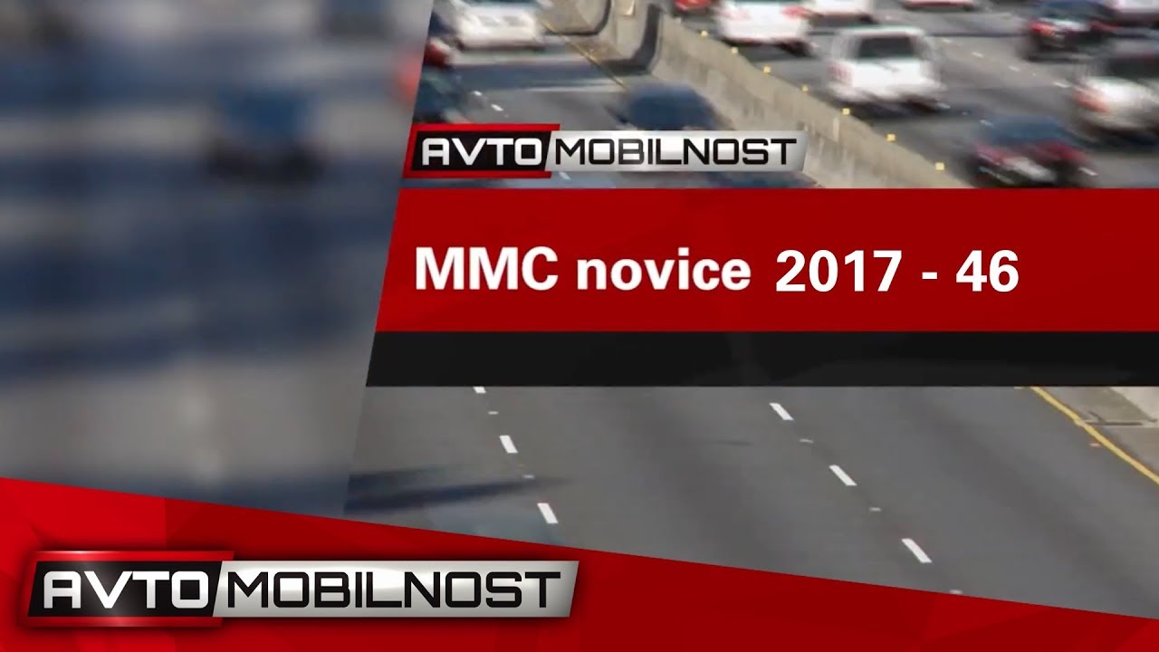 MMC novice 2017 - 46. teden - YouTube