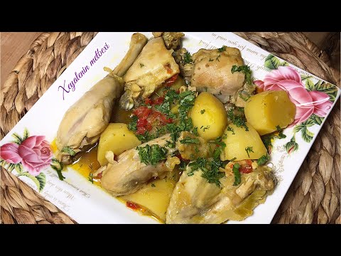 KEND TOYUĞUNDAN (ÇOLPA) DADLI SOUZ.ASAN RESEPT.PATATESLİ TAVUK YEMEĞİ.СОУС С КУРИЦЕЙ И КАРТОШКОЙ.🍗