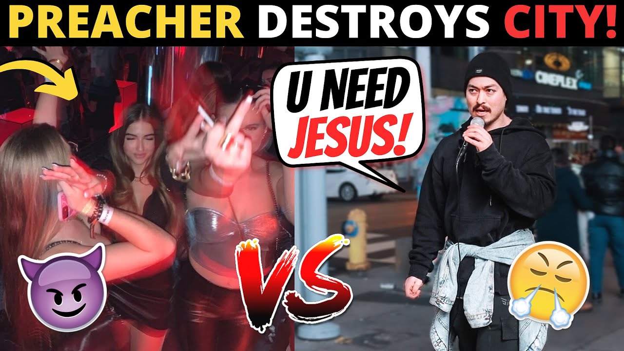 BOLD PREACHER WARNS CITY TO REPENT! (We Are In End Days...) - YouTube