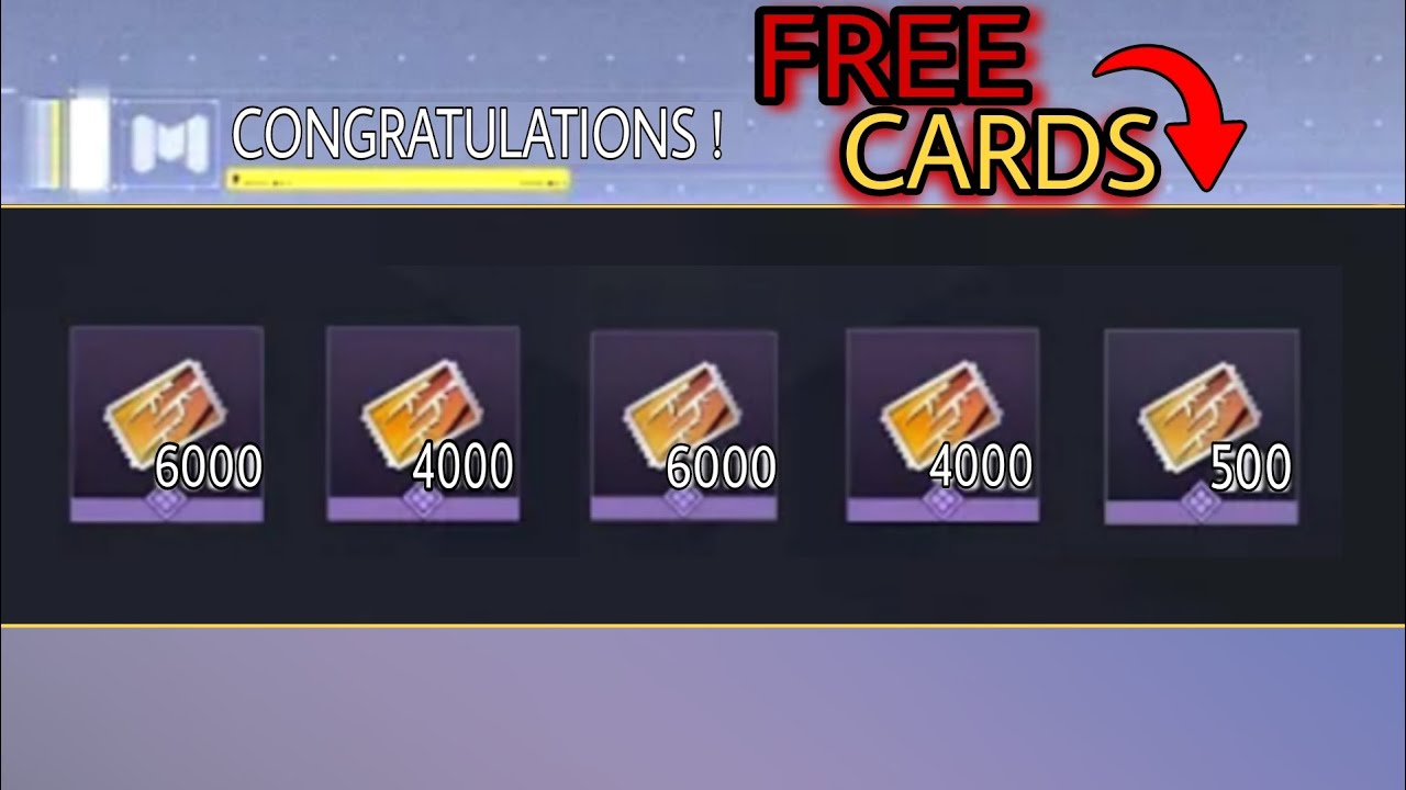 Secret Trick to get free Cards in codm /codm Legendary - YouTube