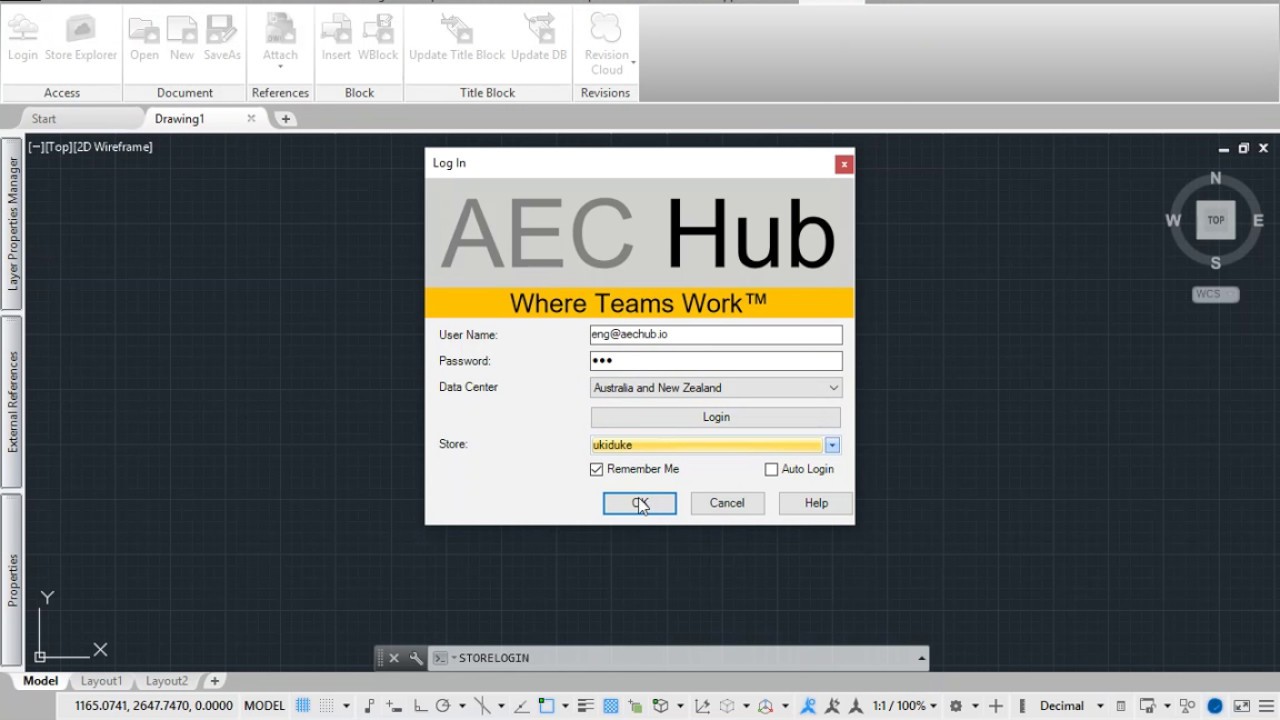 AEC Hub AutoCAD Demonstration - YouTube