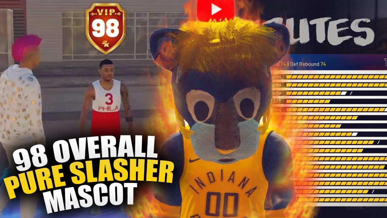 Hitting 98 Overall On A Pure Slasher! Mascot and Rep Method! NBA 2K19 ...